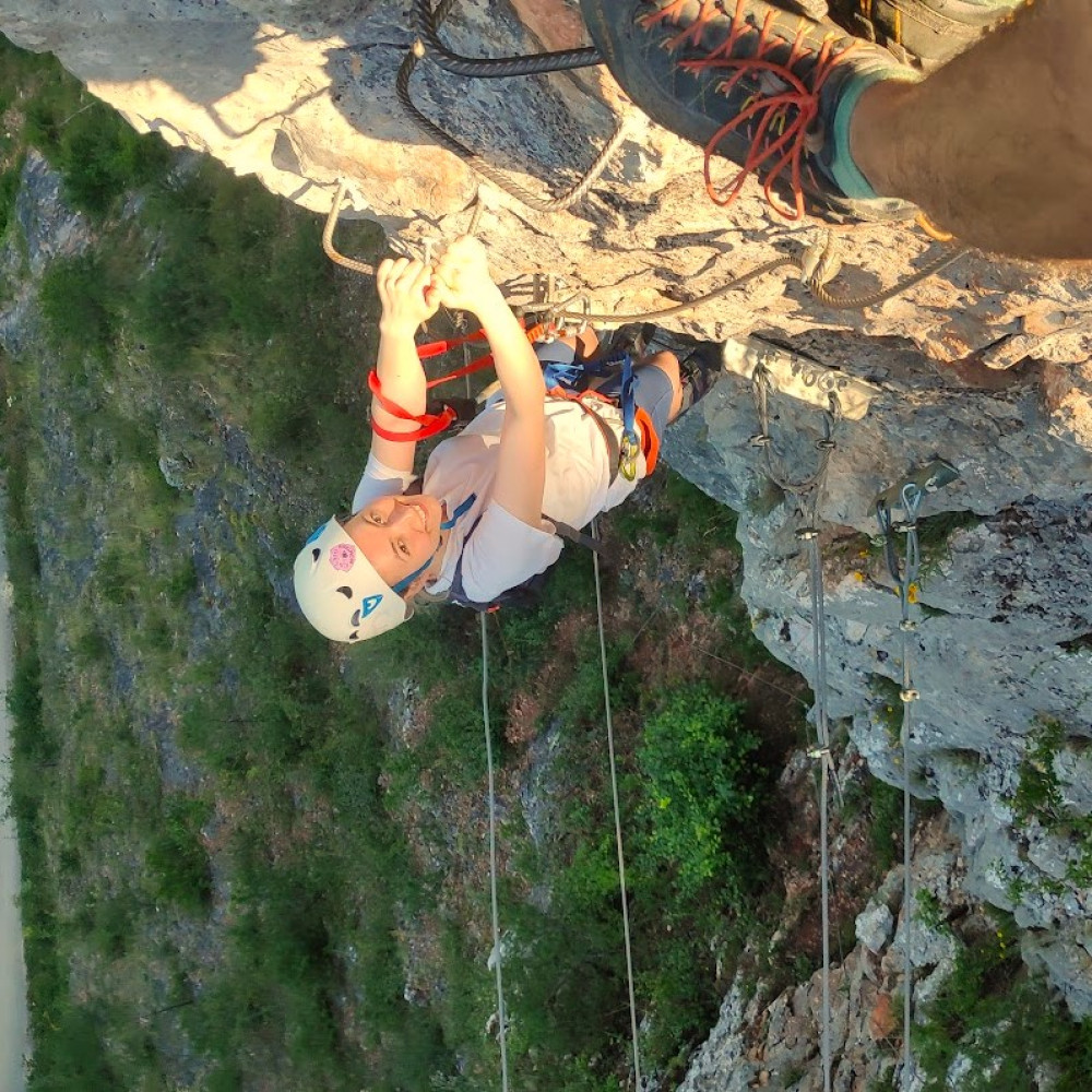 Indian Bridge - Very hard via ferrata route suited for experienced ...